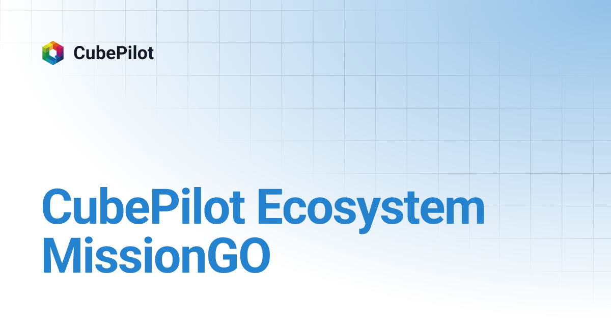 CubePilot Ecosystem MissionGO | CubePilot