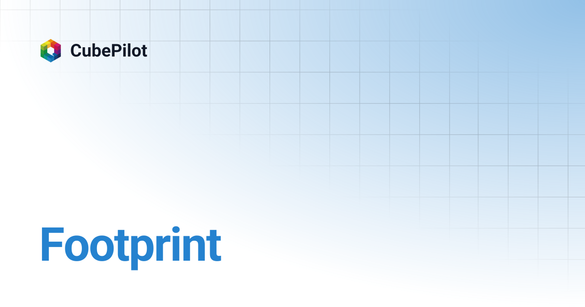 Footprint | CubePilot
